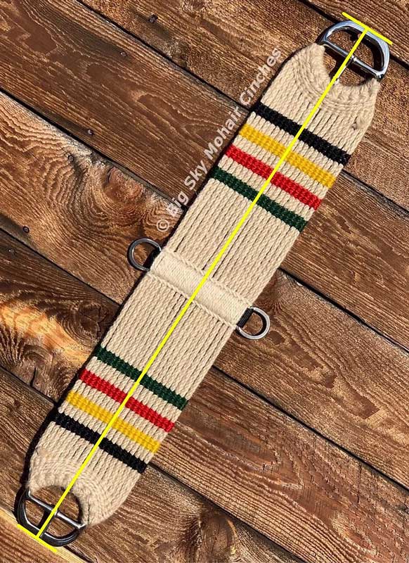 How to Measure Your Cinch | Mohair Cinch Care | Cinch Fitting