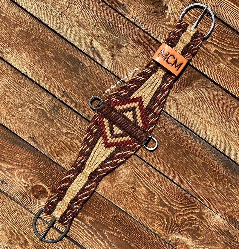 Mohair Roper Cinches | Custom Mohair Flared Cinches | Mohair Tack